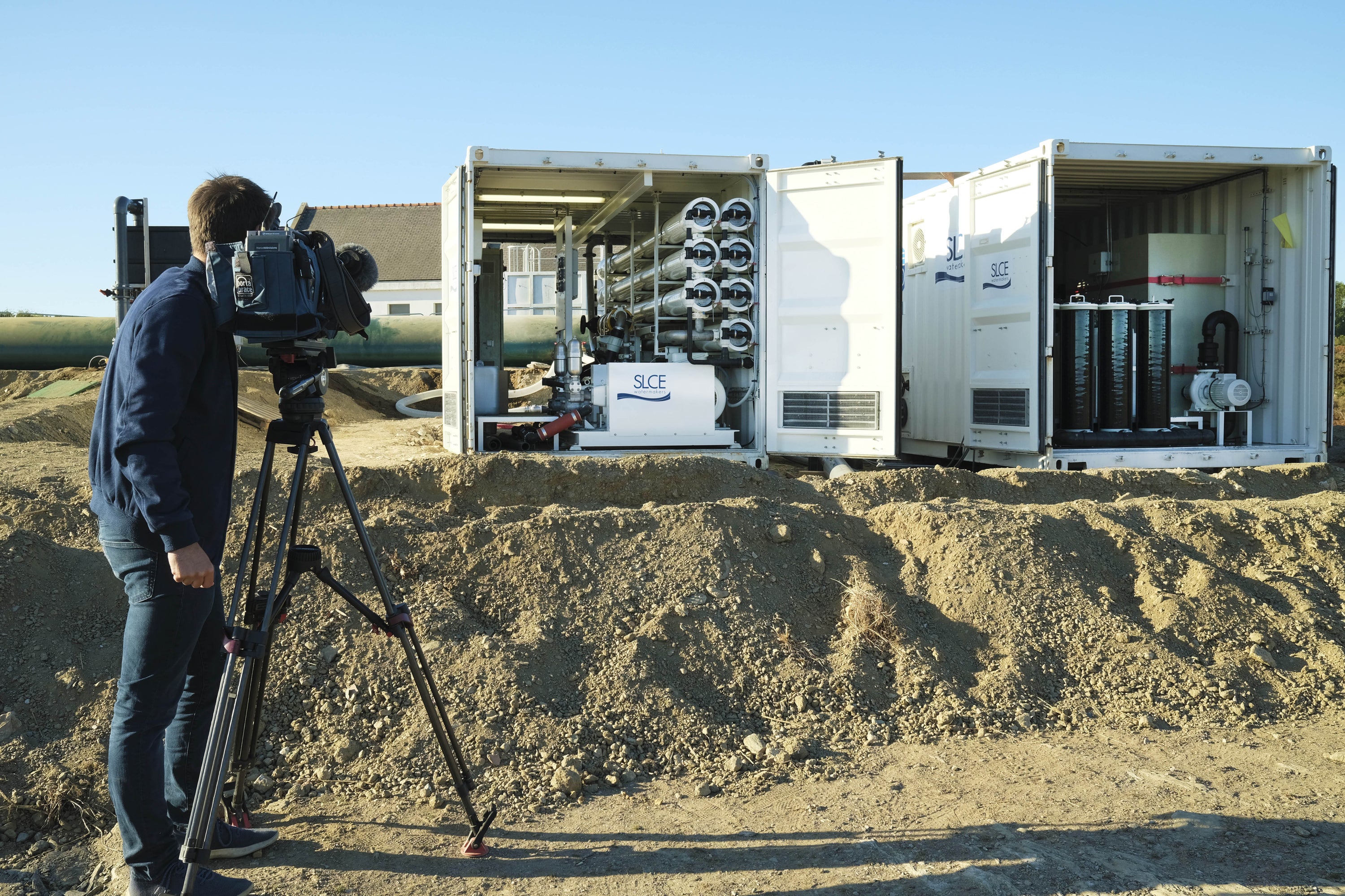 Installation on the island of Groix – SLCE watermakers